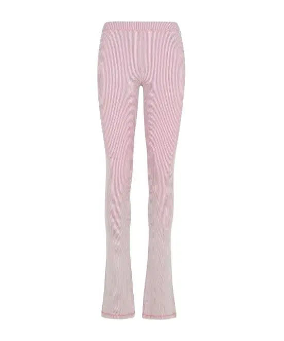 Gcds Ribbed Knit Trousers