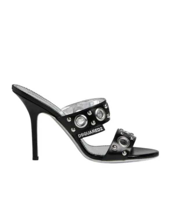 Dsquared2 Gothic Open Toe Sandals - Black