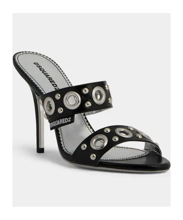 Dsquared2 Gothic Open Toe Sandals - Black