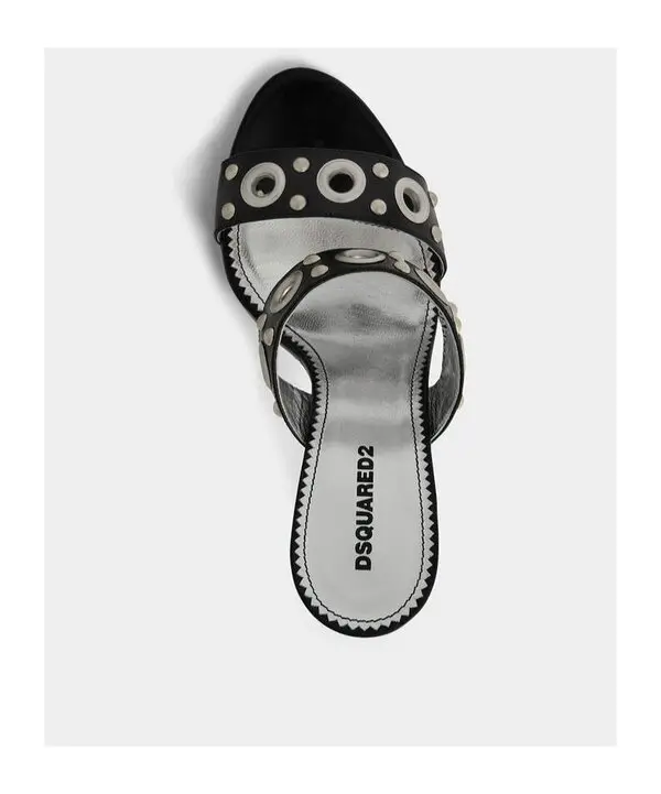 Dsquared2 Gothic Open Toe Sandals - Black