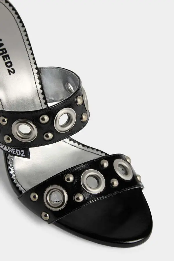 Dsquared2 Gothic Open Toe Sandals - Black