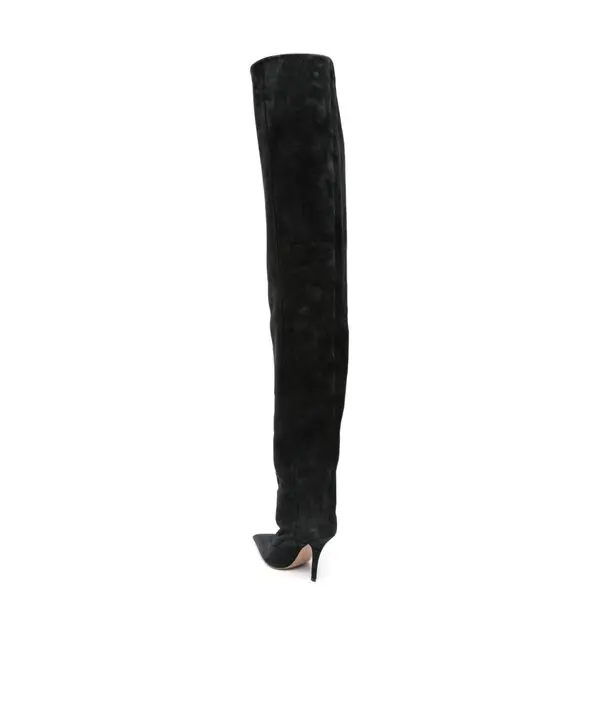 Paris Texas 110mm Suede Over-the-knee Boots