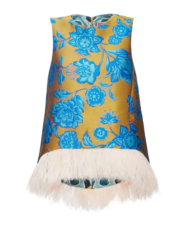 La DoubleJ La Scala Floral-jacquard Blouse - Multicolor