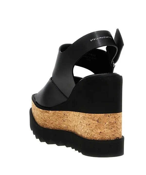 Stella McCartney Sneak-elyse Wedge Sandals