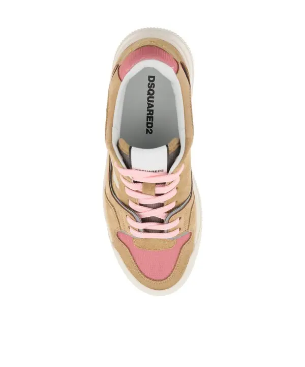 Dsquared2 Logo Debossed Low-top Sneakers