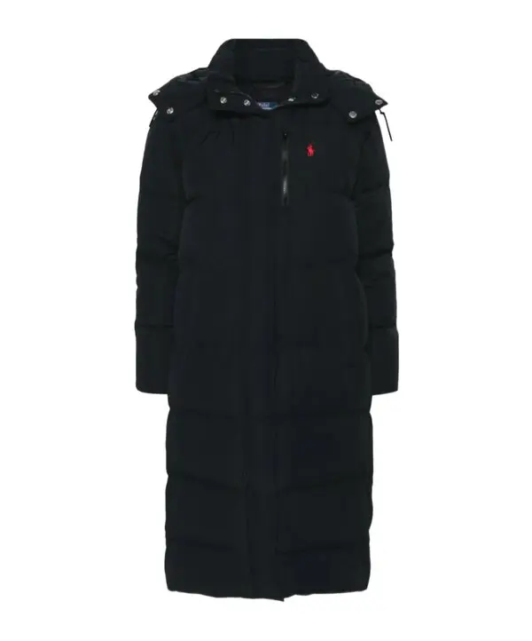 Polo Ralph Lauren Down Coat With Embroidered Pony