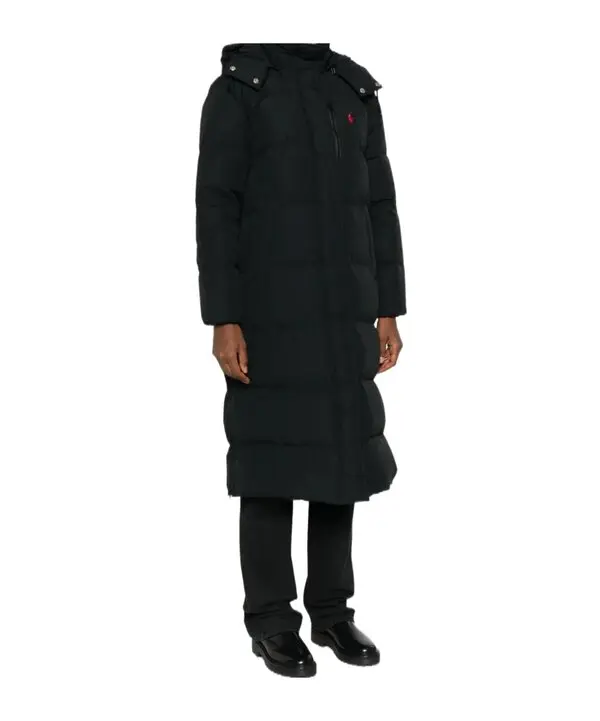 Polo Ralph Lauren Down Coat With Embroidered Pony