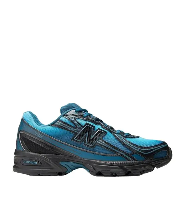 NEW BALANCE 740 Color-block Lace-up Sneakers - Blue/black