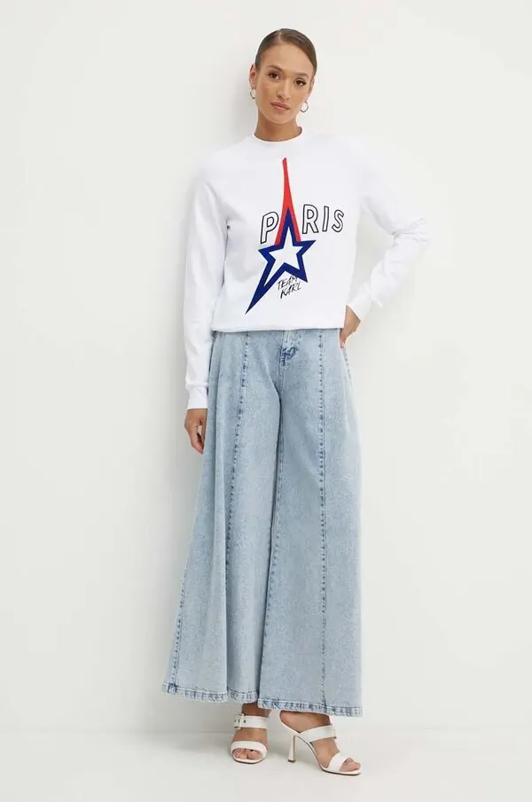 Karl Lagerfeld Paris Organic Cotton Sweatshirt