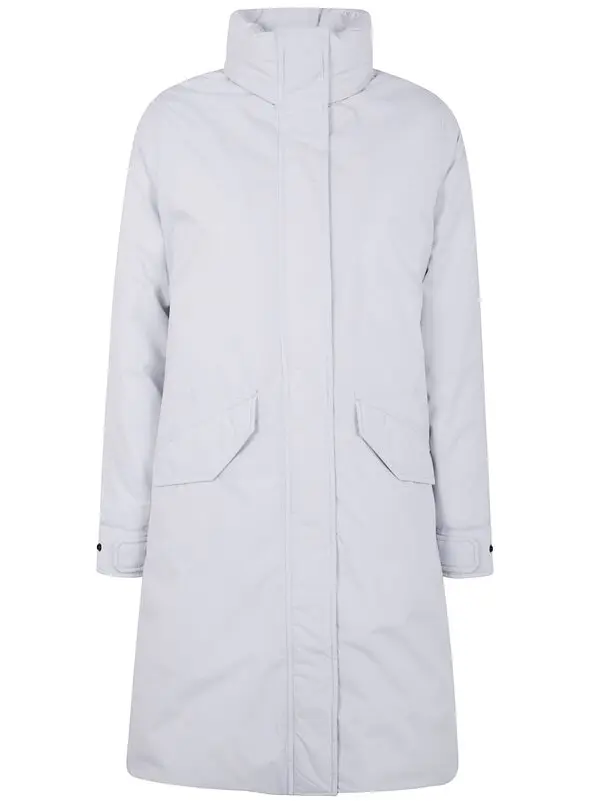 Woolrich Long Foldaway Hood Cloud Jacket