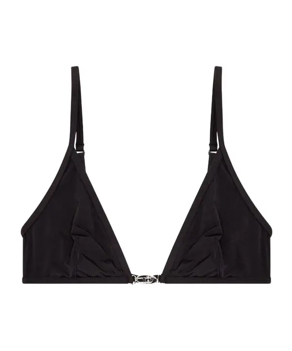 DIESEL® Ufsb-oval-d Triangle Bra - Black