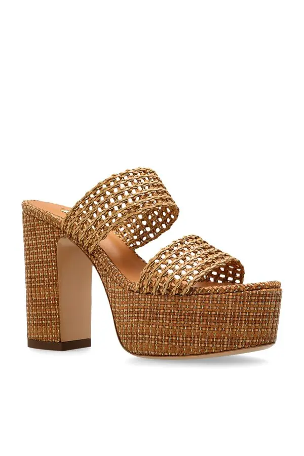 Casadei Goldeneye Platform Sandals