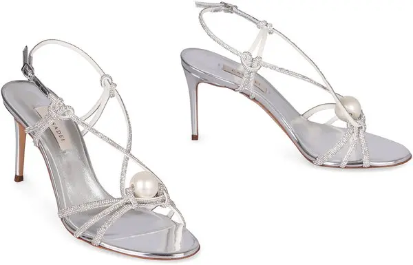 Casadei Julia Labuan Embellished Heeled Sandals