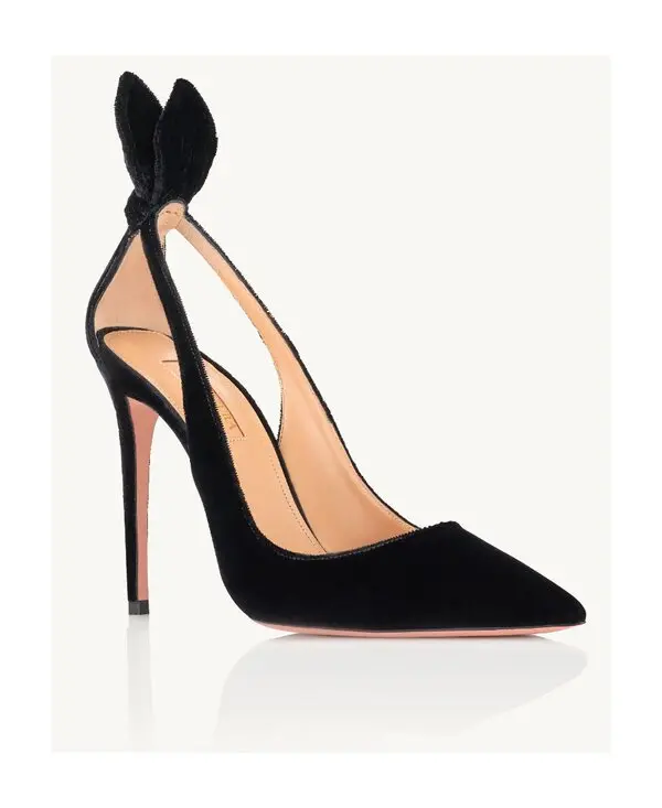 AQUAZZURA Bow-tie Detailed Pumps
