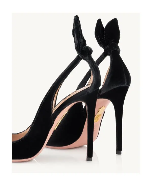 AQUAZZURA Bow-tie Detailed Pumps