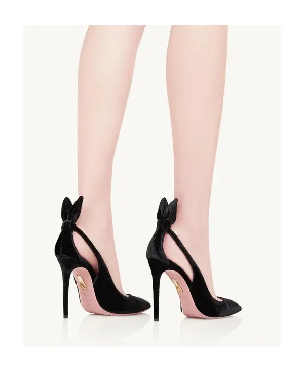 AQUAZZURA Bow-tie Detailed Pumps