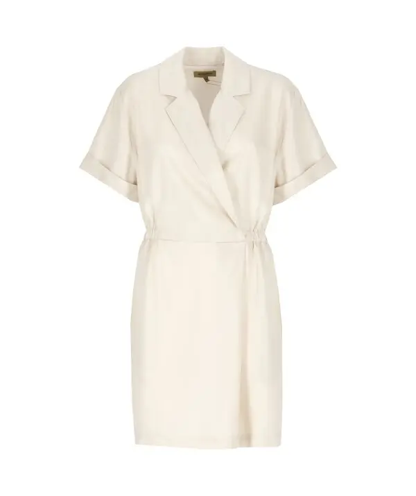 Woolrich Elasticated Waist Dress - Ivory