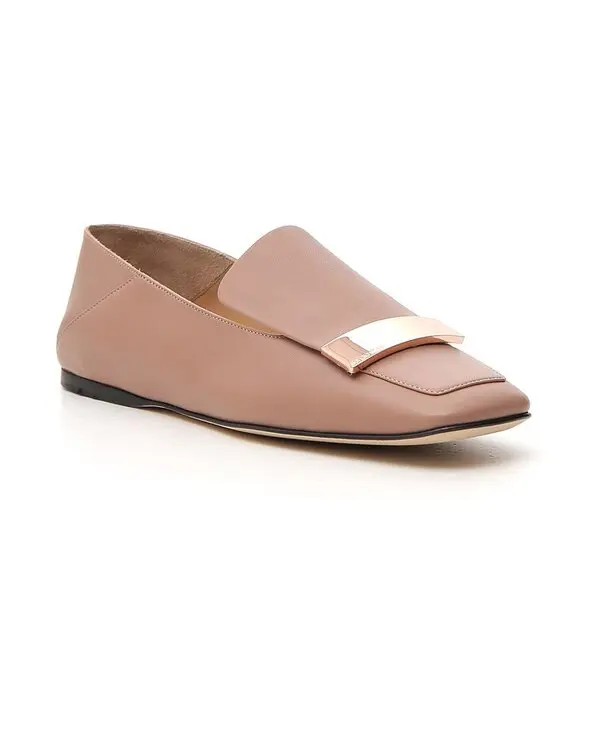 SERGIO ROSSI Sr1 Logo Flat Loafers