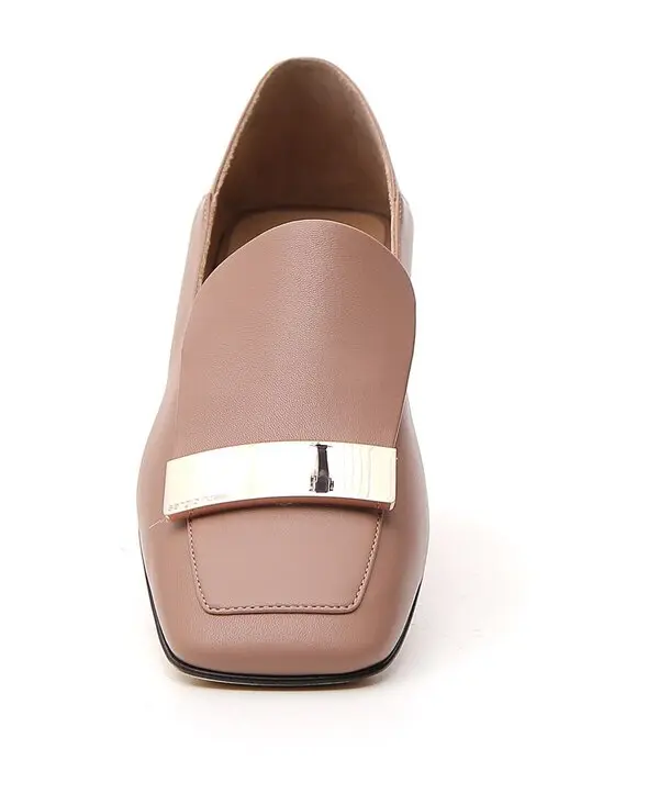 SERGIO ROSSI Sr1 Logo Flat Loafers