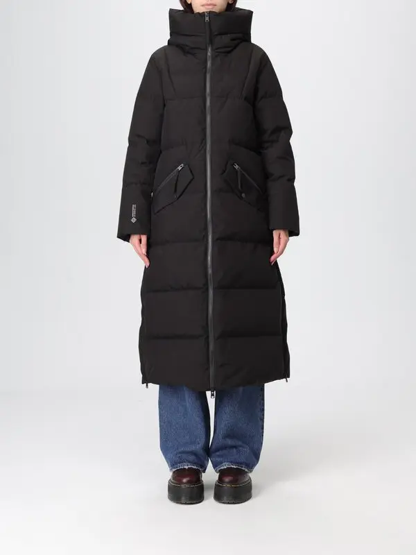 Woolrich Gtx Zip-up Coat - Black