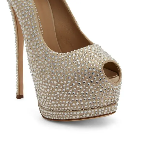 GIUSEPPE ZANOTTI Sharon Embellished Heeled Sandals