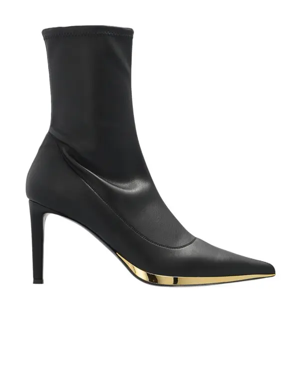 GIUSEPPE ZANOTTI Virgyn Stretch Ankle Boots - Black