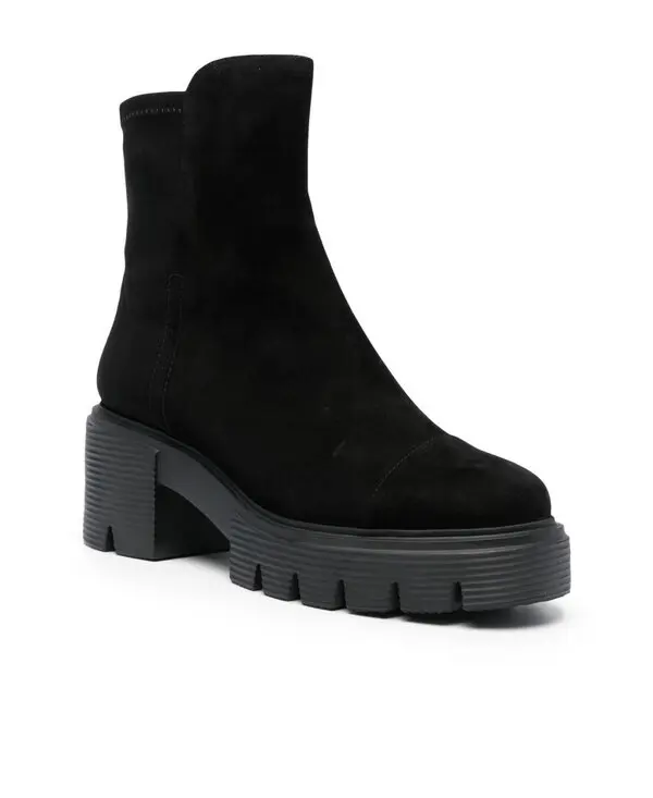 STUART WEITZMAN 60mm Chunky Suede Boots