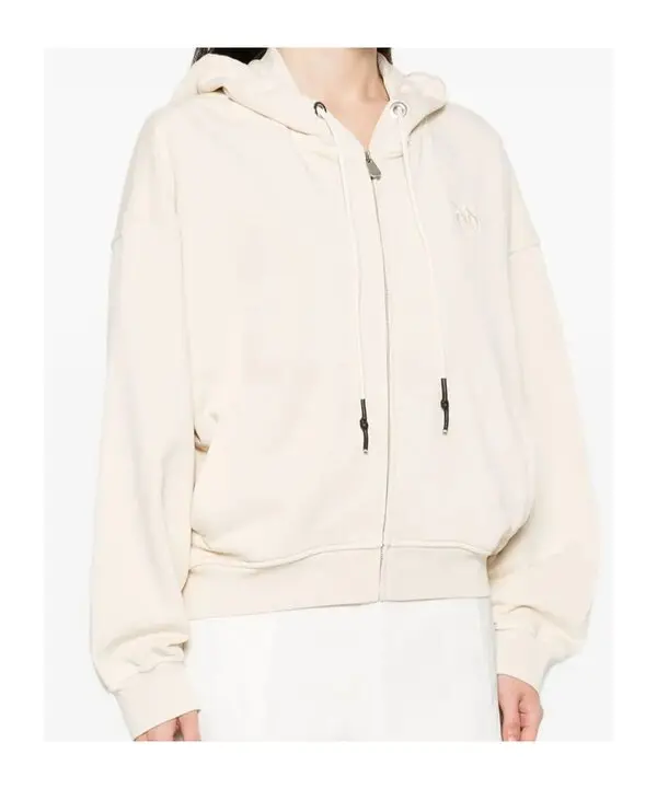 Pinko Drawstring Zip Hoodie