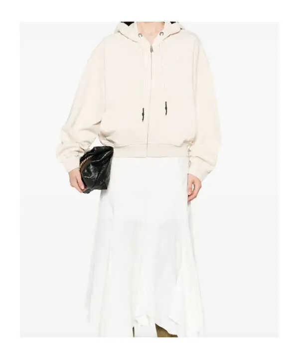 Pinko Drawstring Zip Hoodie