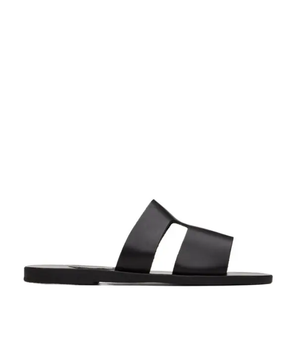 ANCIENT GREEK SANDALS Classic Slip-on Sandals - Black