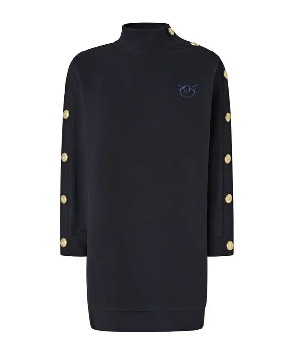 Pinko Buttoned Maxi Sweater