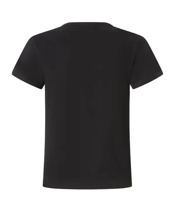 Pinko Intenso Logo Embroidered Short-sleeved T-shirt