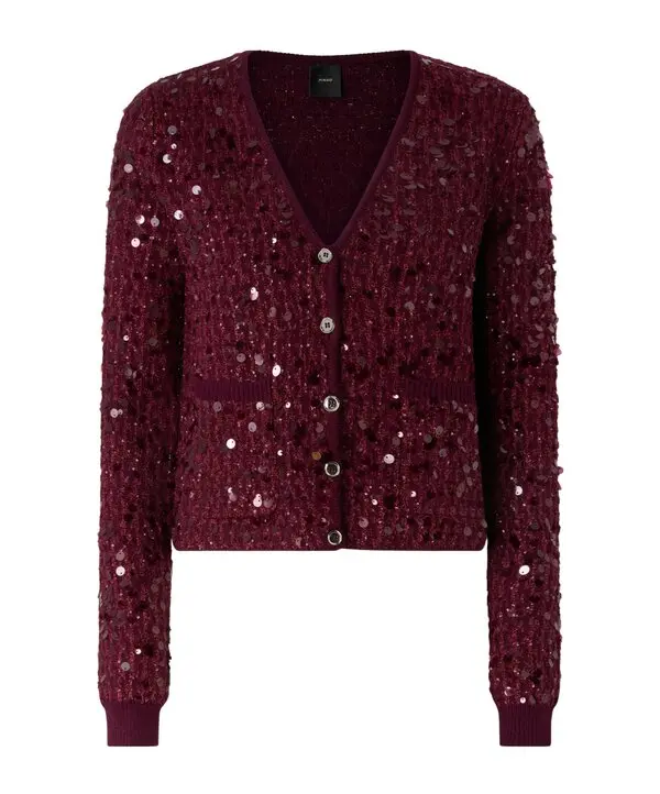 Pinko Mamma Mia Cardigan - Brown