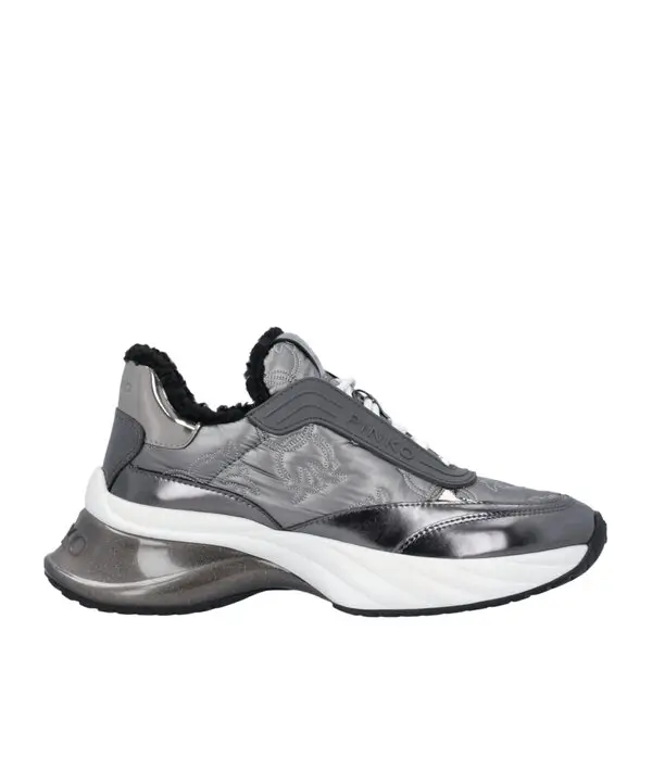 Pinko Ariel 19 Lace-up Sneakers - Grey