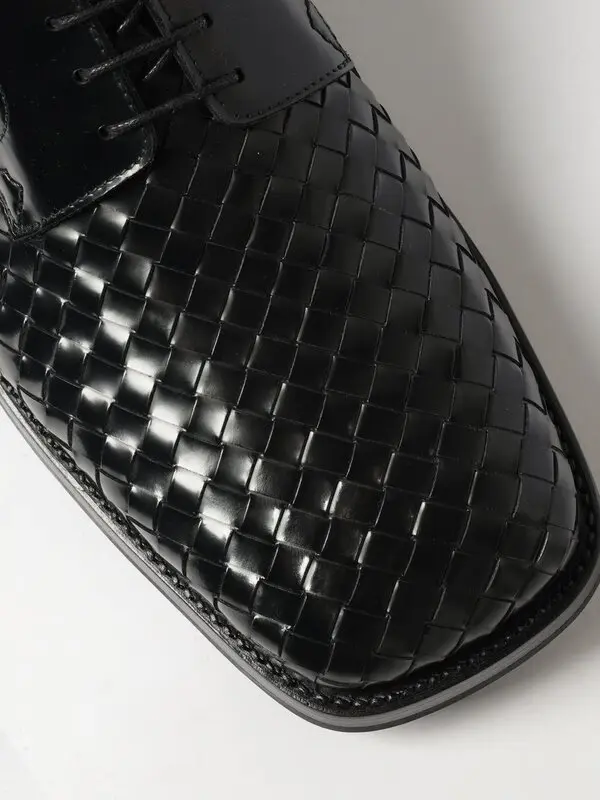 Bottega Veneta Woven Derby Shoes