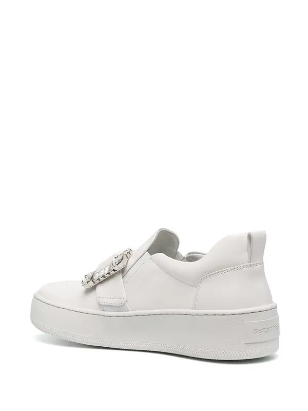 SERGIO ROSSI Buckle-detail Trainers
