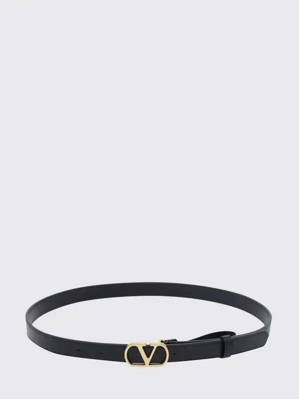 Valentino Garavani Vlogo Signature Belt - Black