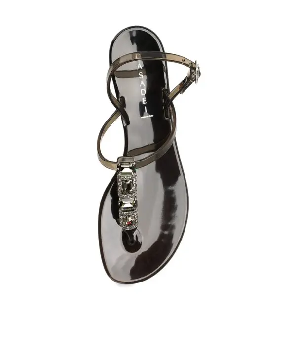 Casadei Jelly Crystal-embellished Sandals