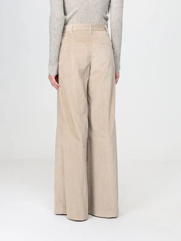Brunello Cucinelli High-waisted Flared Corduroy Trousers