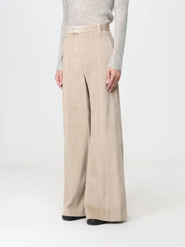 Brunello Cucinelli High-waisted Flared Corduroy Trousers