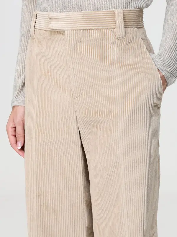 Brunello Cucinelli High-waisted Flared Corduroy Trousers