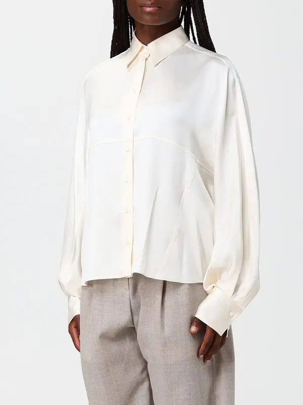Brunello Cucinelli Long Sleeve Shirt - Ivory