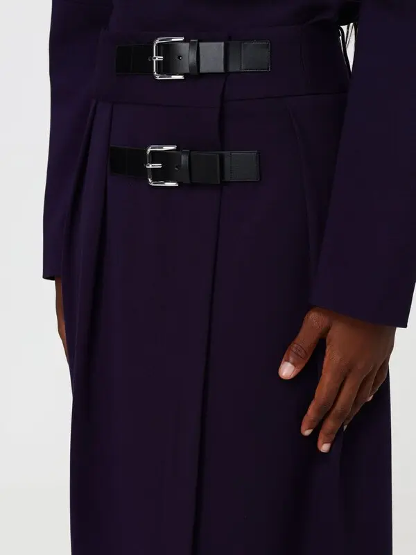 Liviana Conti Belted Midi Skirt