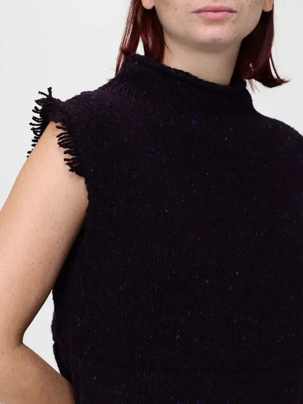 Liviana Conti Sleeveless Mock Neck Top