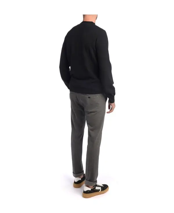 Comme Des Garçons Logo Knitted Cardigan