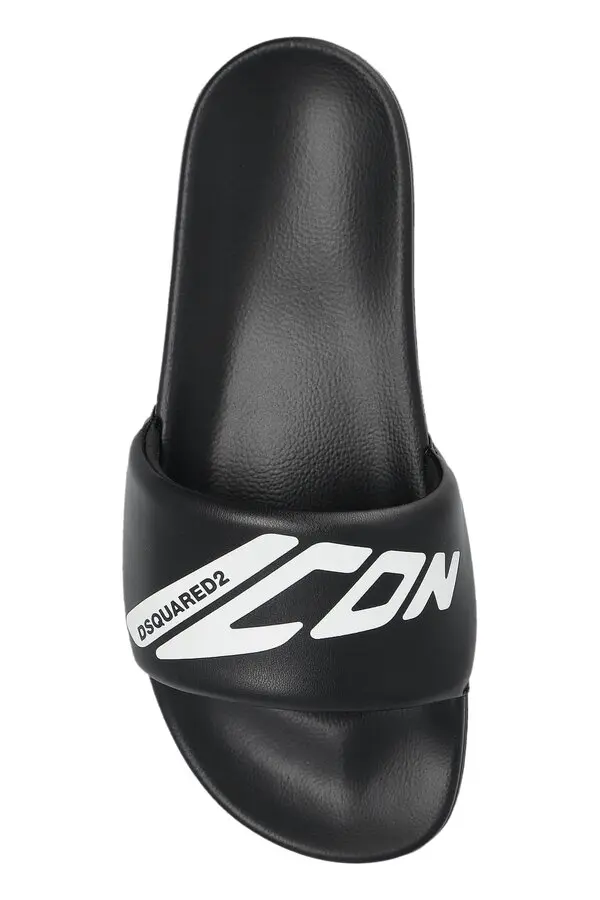 Dsquared2 Logo Printed Slides