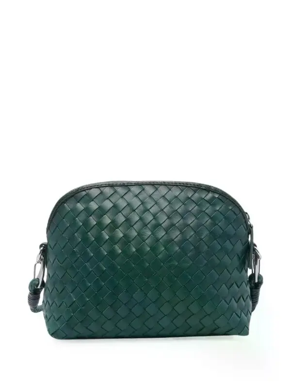Dragon Diffusion Chunky Fellini Woven Leather Cross-body Bag