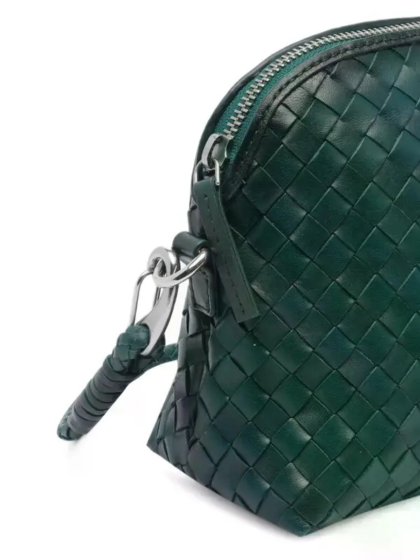 Dragon Diffusion Chunky Fellini Woven Leather Cross-body Bag