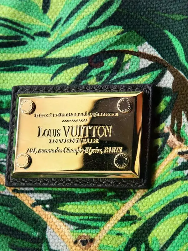 LOUIS VUITTON Ailleurs Cabas Limited Edition Printed Canvas Pm Tote Bag