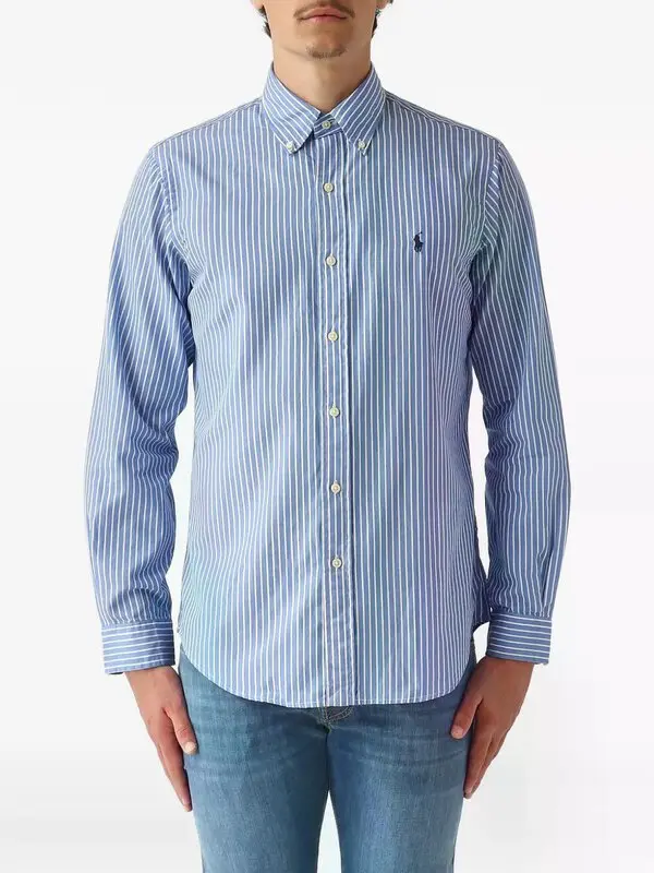 Polo Ralph Lauren Classic-fit Vertical-stripe Cotton Shirt